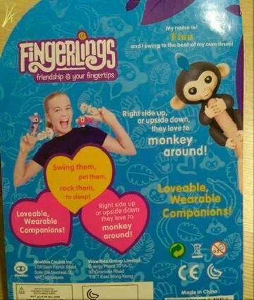 Интерактивная Обезьянка Fingerlings Festima.Ru Мониторинг объявлений
