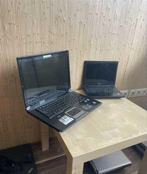2 ноутбука под восстановление/разбор