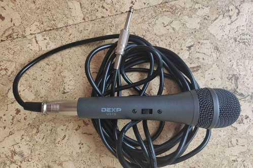 Микрофон dexp U310 серый