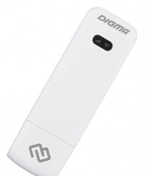 Модем 3G/4G Digma Dongle (Цвет: White)