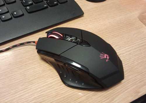 Игровая мышь A4Tech Bloody V7 game mouse Black USB