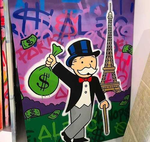 Картина Алек Монополи, Alec Monopoly