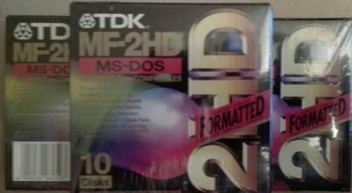 Дискеты 3.5 1.44мб TDK MF-2HD