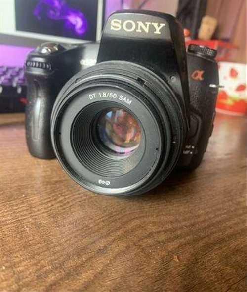 Sony a580 + DT 1.8/50 SAM (На запчасти)