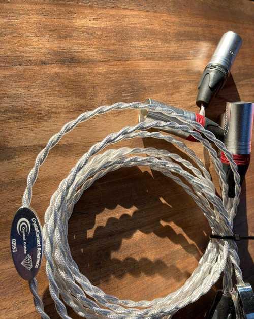 Кабель XLR 1.0 m Crystal Cable Reference