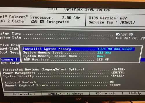 Системный блок Dell OptiPlex 170L