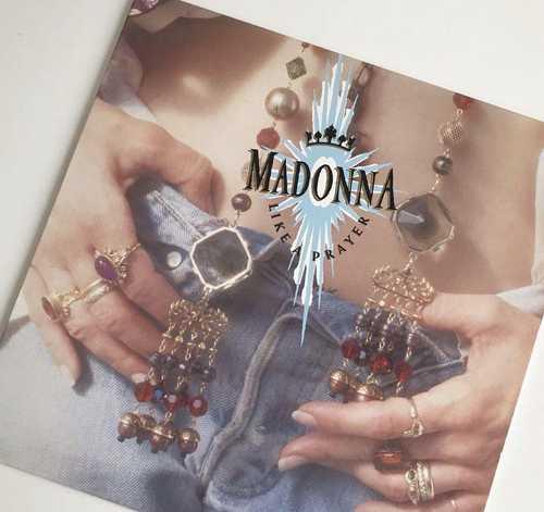 Madonna Like a prayer LP пластинка