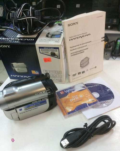 Видеокамера sony DCR-DVD650E