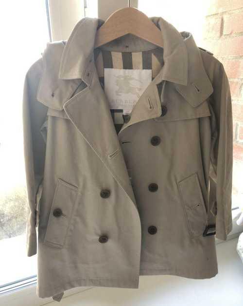 Плащ Burberry, 18 m, 86 см, новый
