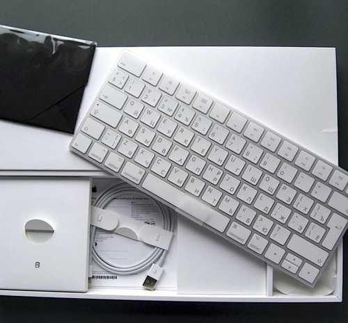 Клавиатура Apple, мышка, трекпад