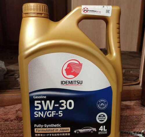 Масло моторное Идемитсу 5W30
