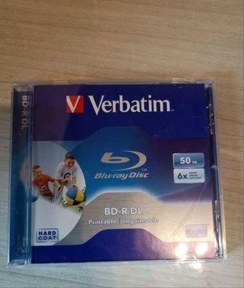 Диск BD-R Verbatim printable 50Gb