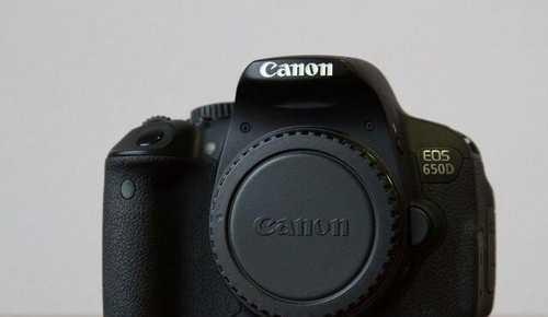 Canon EOS 650D Body пробег 17к