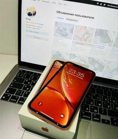 iPhone XR 128GB Идеал (Без ремонтов)