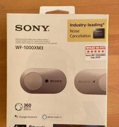 Беспроводные наушники Sony wf 1000xm3