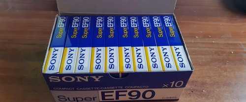 Аудиокассеты Sony Super EF 90