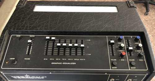 Усилитель Vermona graphic equalizer regent 620