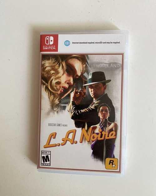 L.A.Noire Nintendo switch