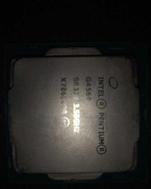 Процессор Intel Pentium G4560 (гиперпень)