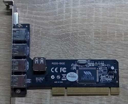 Платы расширения USB/COM/SATA/RJ45/WiFi (PCI/PCIe)