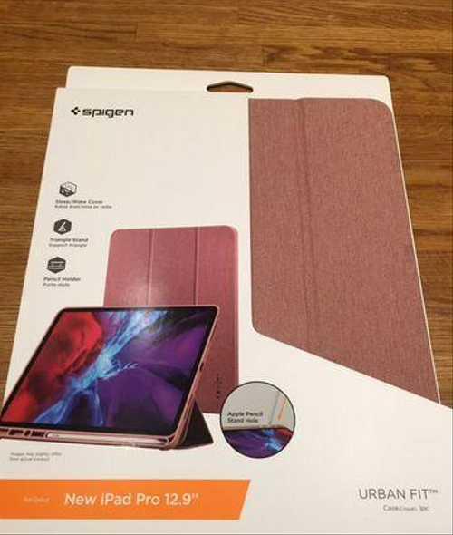 Чехол Spigen Urban Fit для iPad Pro 12.9”