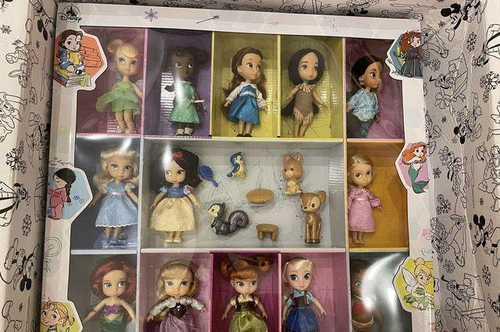 Делю набор принцесс Disney animators