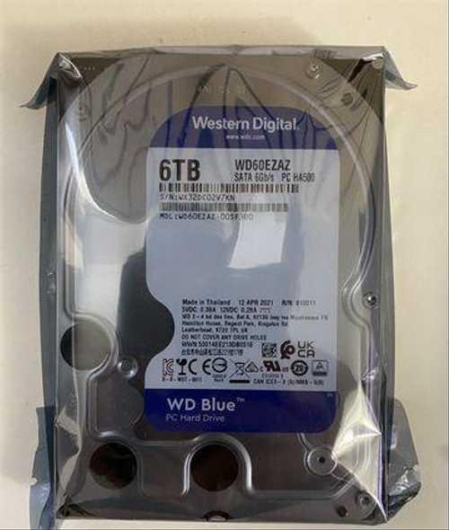 Жесткий диск Western Digital 6TB WD Blue