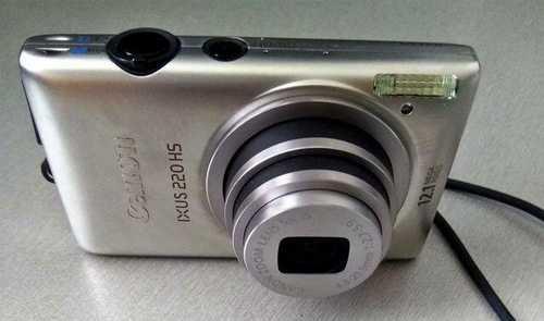 Цифровой фотоаппарат Canon ixus 220HS