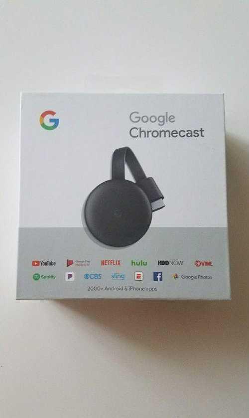 Смарт приставка Google Chromecast