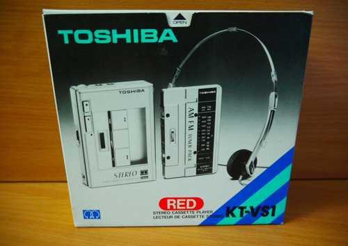 Кассетный плеер Toshiba KT-VS1 (NOS) комплект