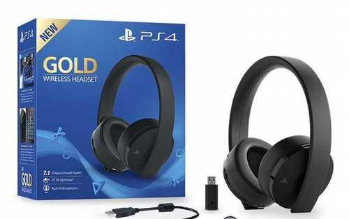 Наушники для PS4 PlayStation 4 Gold