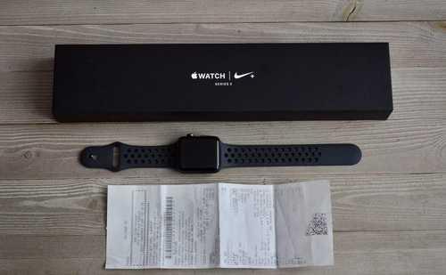 Часы Apple Watch Series 3 42mm Nike+