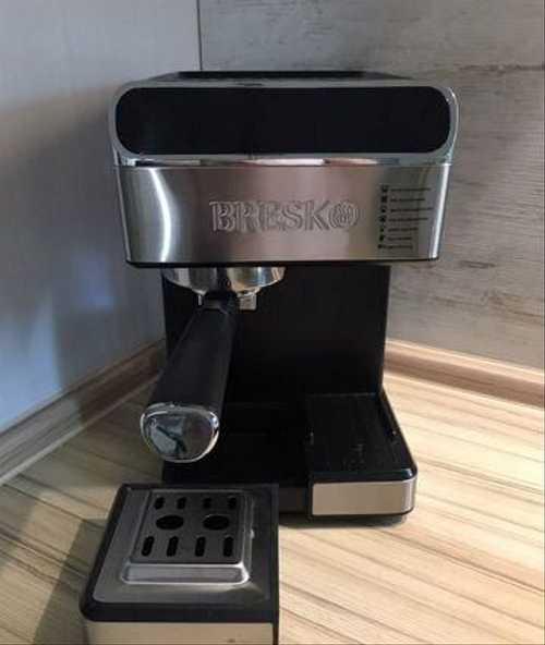 Кофеварка рожковая автоматическая Bresko
