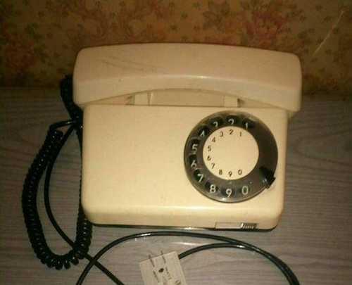 Телефон дисковый Польша 80х годов