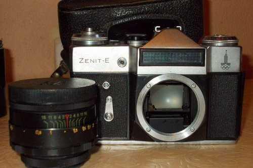 Фотоаппарат Зенит-е (Zenit-e) 1979-й экспортный