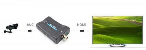 С BNC на hdmi к 1080P 60Hz