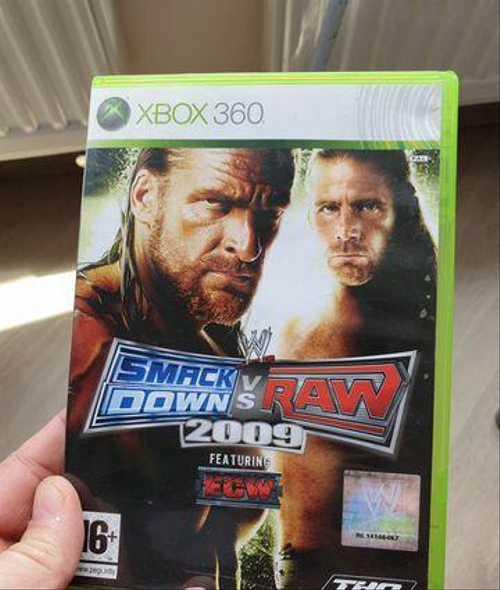 Xbox 360 игра Smack Down VS RAW