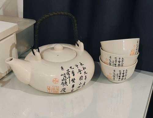 Чайный фарфоровый набор китайский