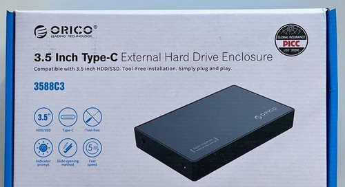 Контейнер для HDD/SSD Orico 3588C3