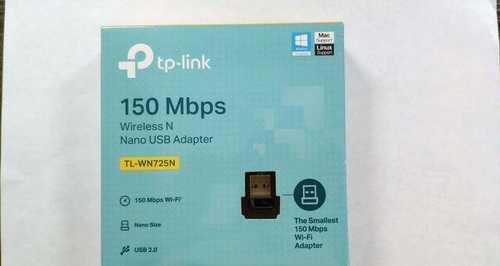 USB Wifi адаптер мини Tp-link TL-WN725N