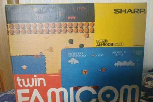 Коробка от Sharp twin famicom AN500