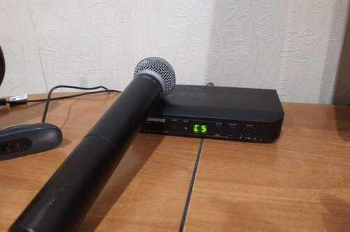 Караоке микрофон shure BLX4/SM58