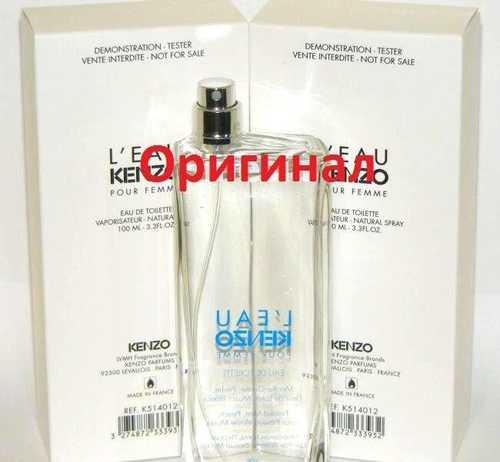 Тестер kenzo l'eau kenzo pour femme 100 ml