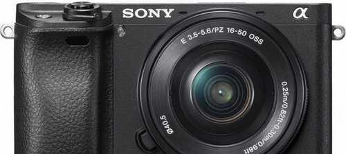 Sony Alpha ilce-6300 Kit 16-50 mm Black Ростест