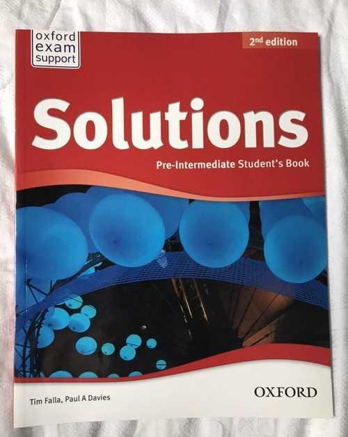 Third edition solutions student book ответы