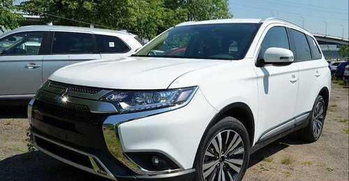 Ноускат Бампер Морда Mitsubishi Outlander 3