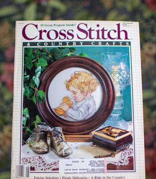 Раритетные журналы Country Craft Cross stitch 1989