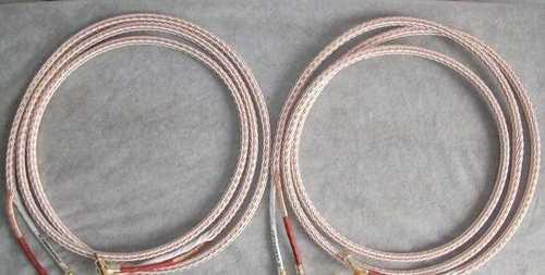 Акустический кабель 2*3-метра Wire Y spade/Banana