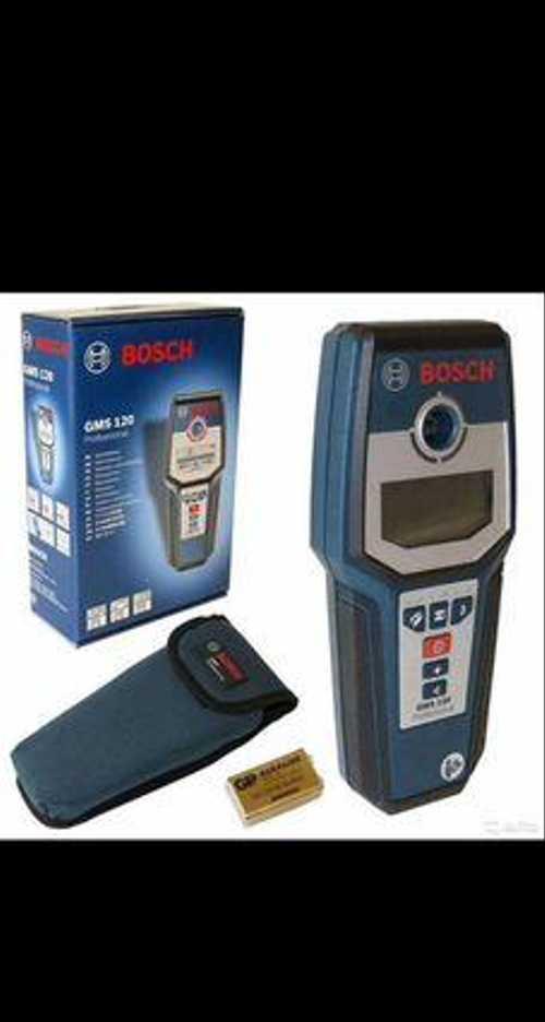 Детектор bosch gms. Детектор Bosch GMS 120. Детектор металла Bosch GMS 120 Prof. Bosch professional gms120prof. Бош 120 детектор проводки.