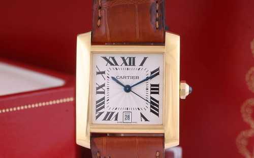 Cartier Tank Francaise Gold
